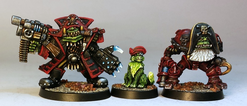 Fiddy Teef: Ork Freebooter Kaptin (and Mr Scuttle) | sho3box